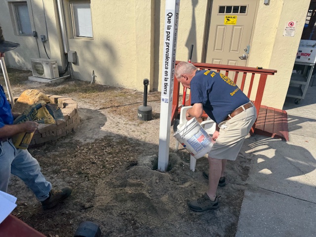 First Peace Pole in Citrus County - Rotary Club of Central Citrus County
